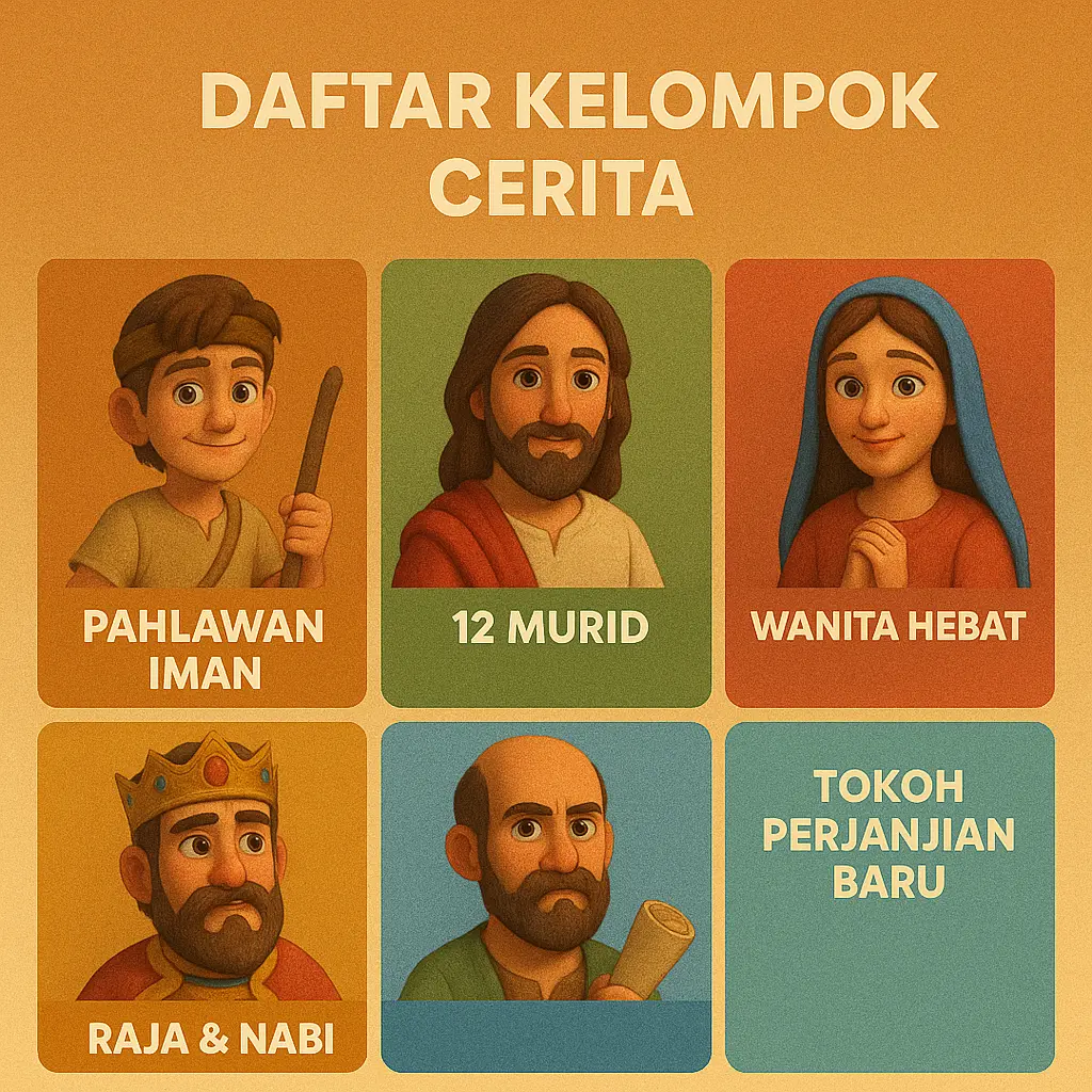 Cerita Bergambar Alkitab - Lahir Baru