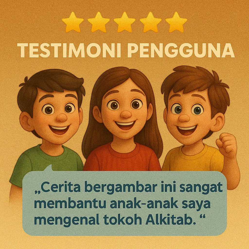 Cerita Bergambar Alkitab - Lahir Baru